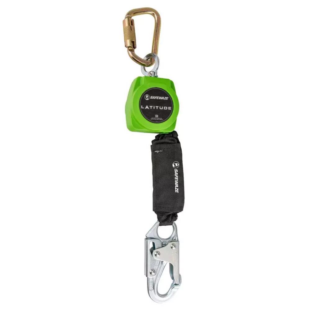 Safety Products Inc - Latitude 6' Single Web SRL-P's, Carabiner, Class 1