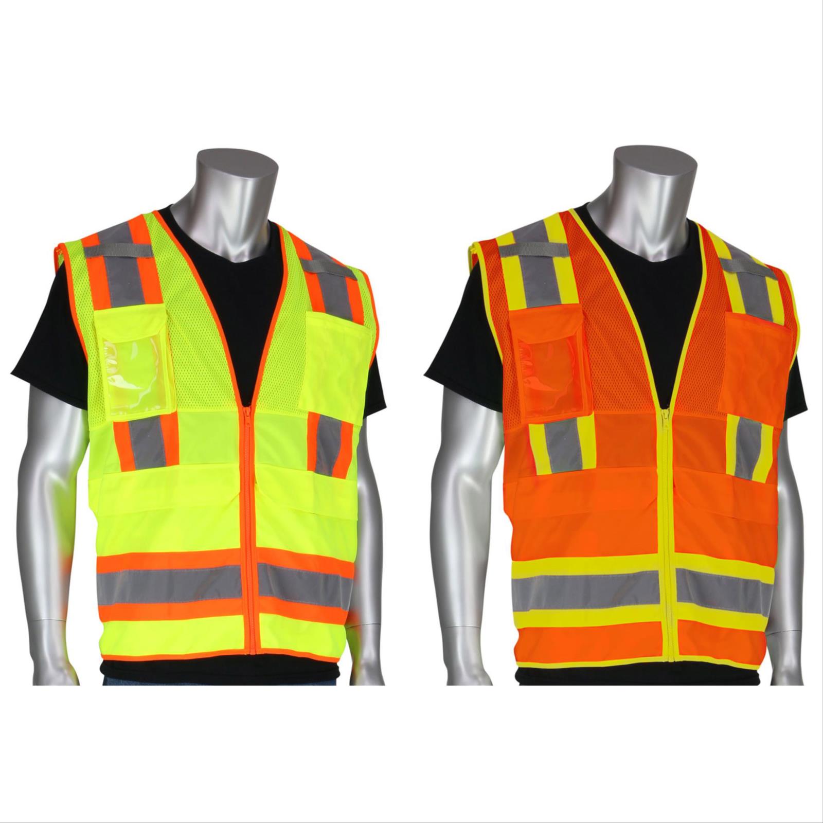 Safety Products Inc - Two Tone Class 2 Tech Vest, Class 2 Type R