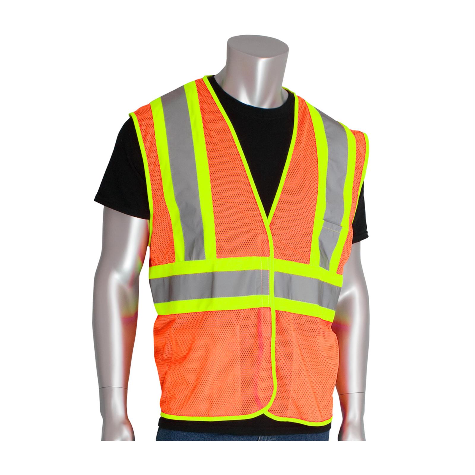 Safety Products Inc - Two-Tone Three Pocket Vest, Class 2 Type R
