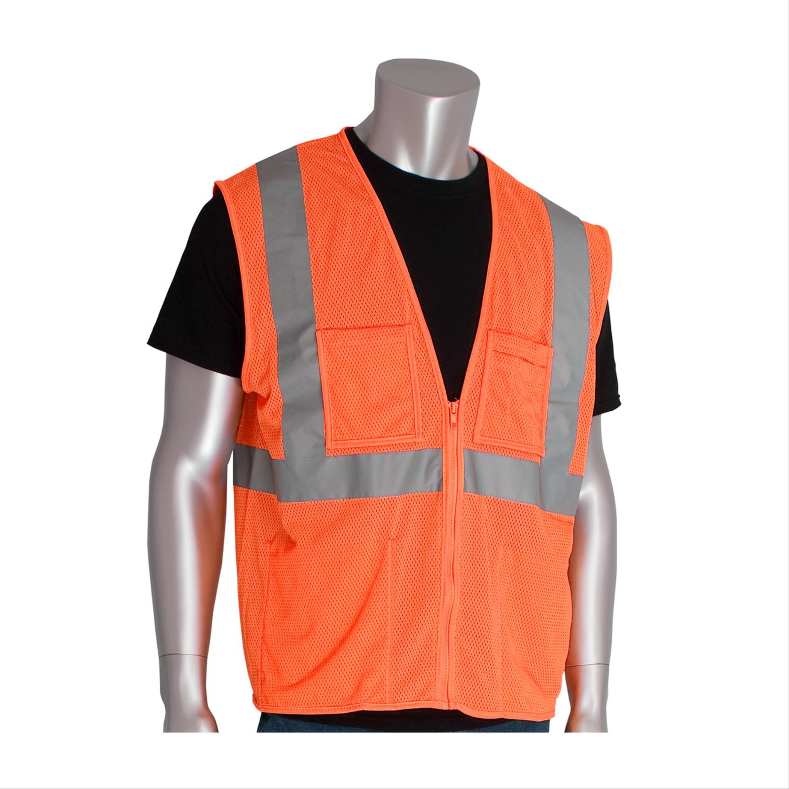 Safety Products Inc - Four Pocket Value Safety Vest, Class 2 Type R