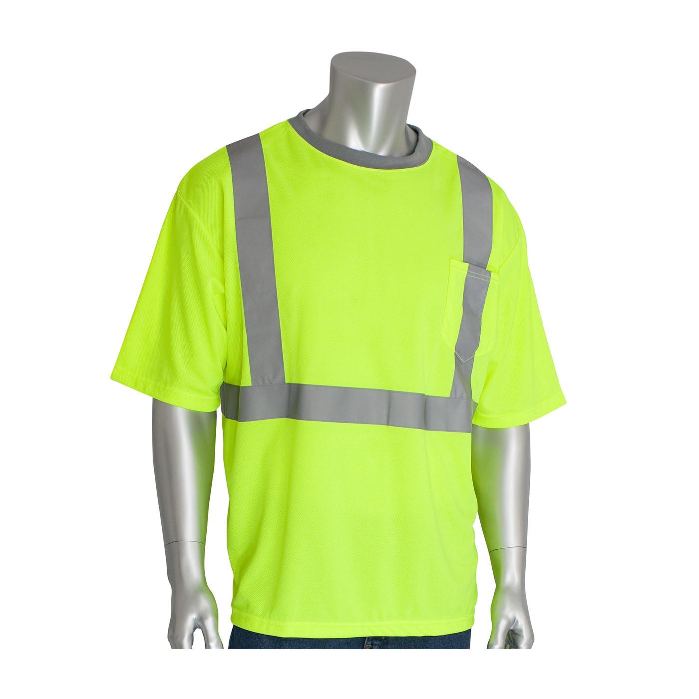 Safety Products Inc - Short Sleeve T-Shirt, with Reflective Tape, Class ...