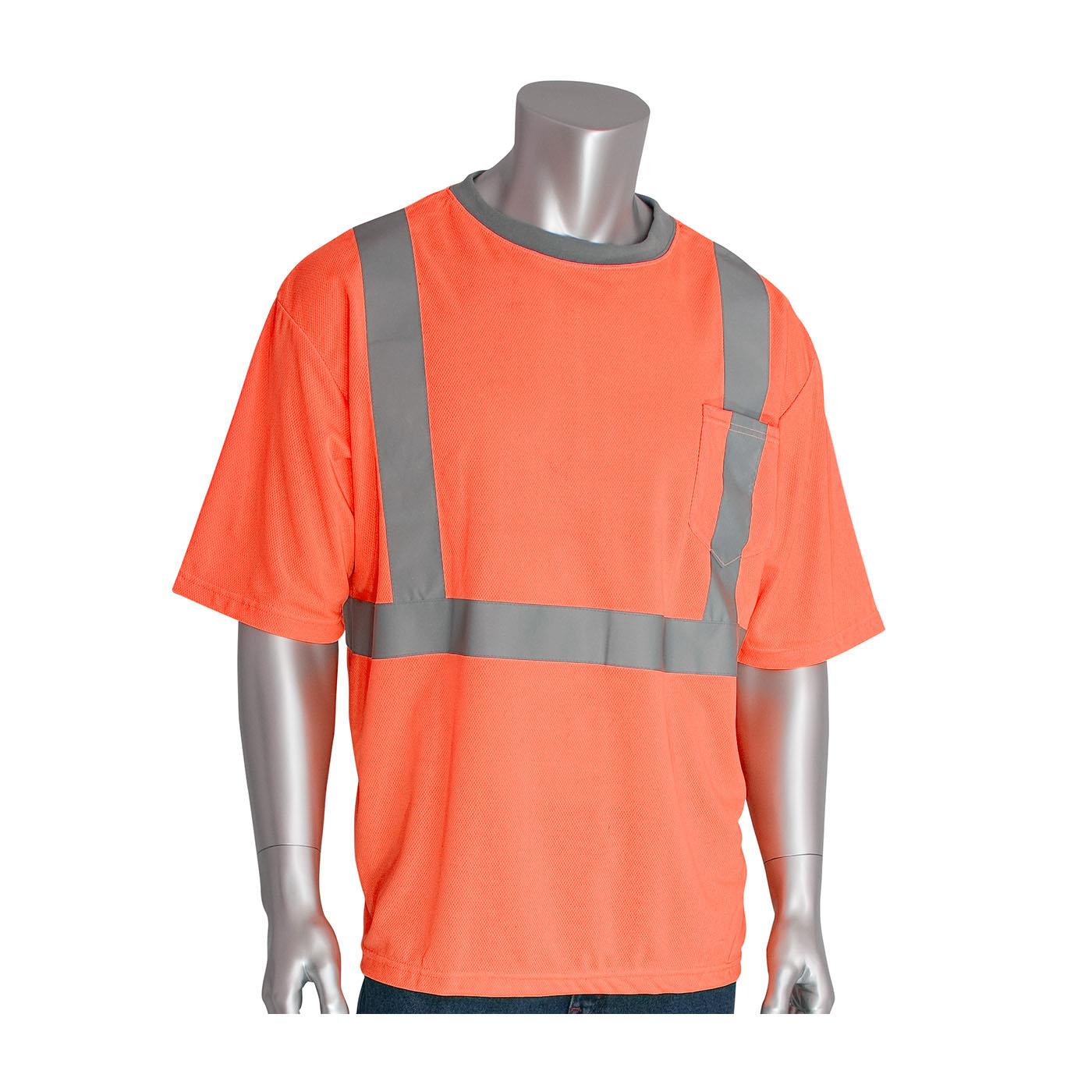 Safety Products Inc - Short Sleeve T-Shirt, with Reflective Tape, Class ...