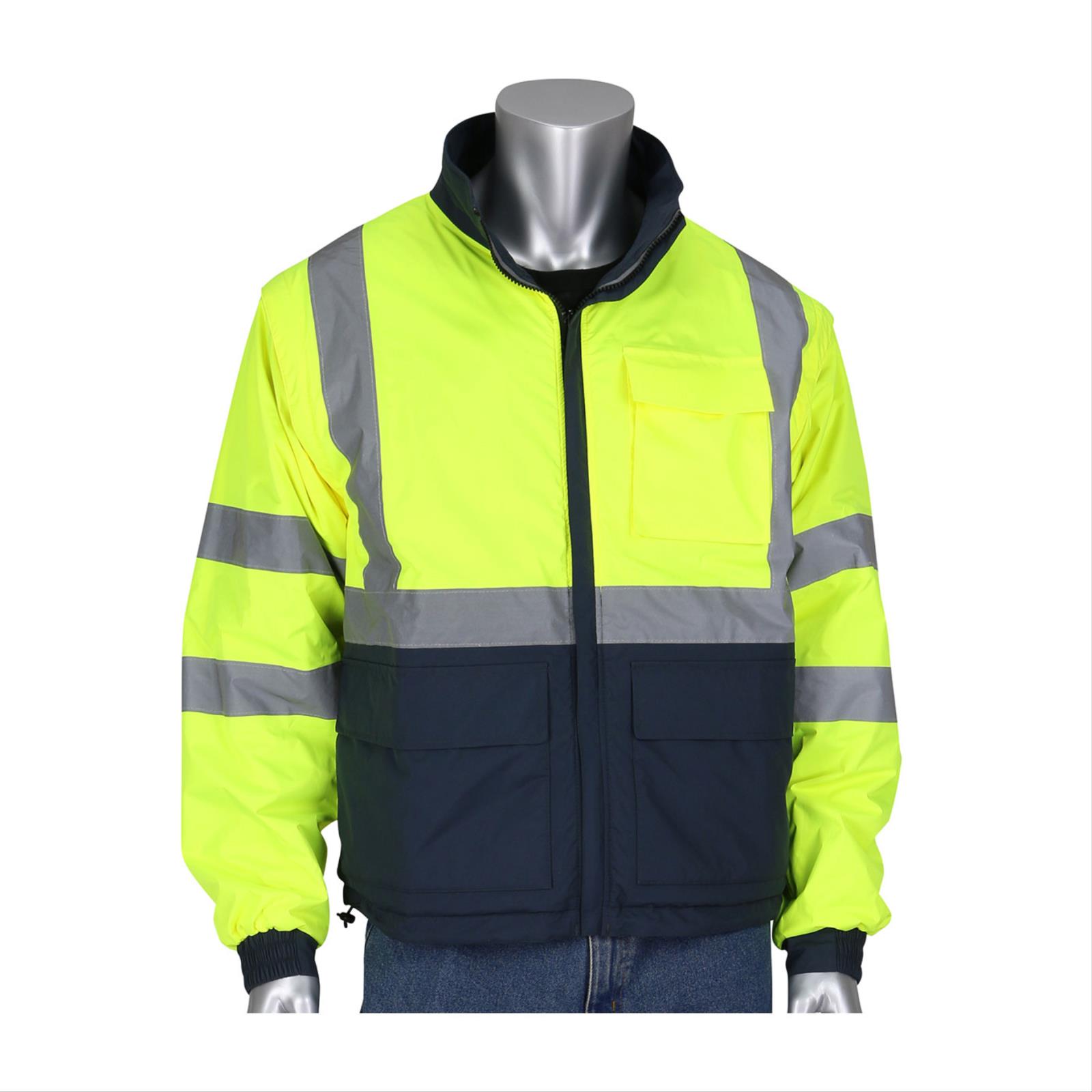 Safety Products Inc - Four-in-One Reversible Multi-Seasonal Windbreaker ...