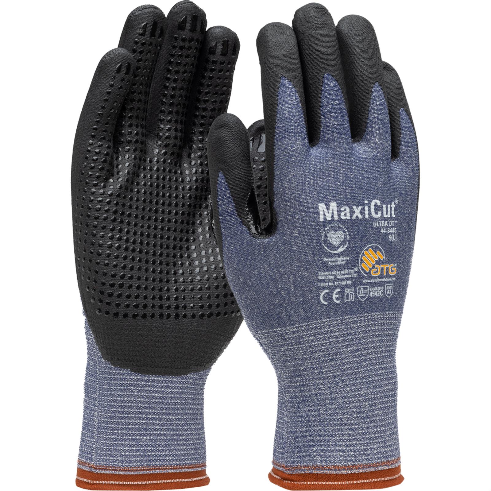 Safety Products Inc - MaxiCut® Ultra DT™ Nitrile Coated with Dots, Cut ...
