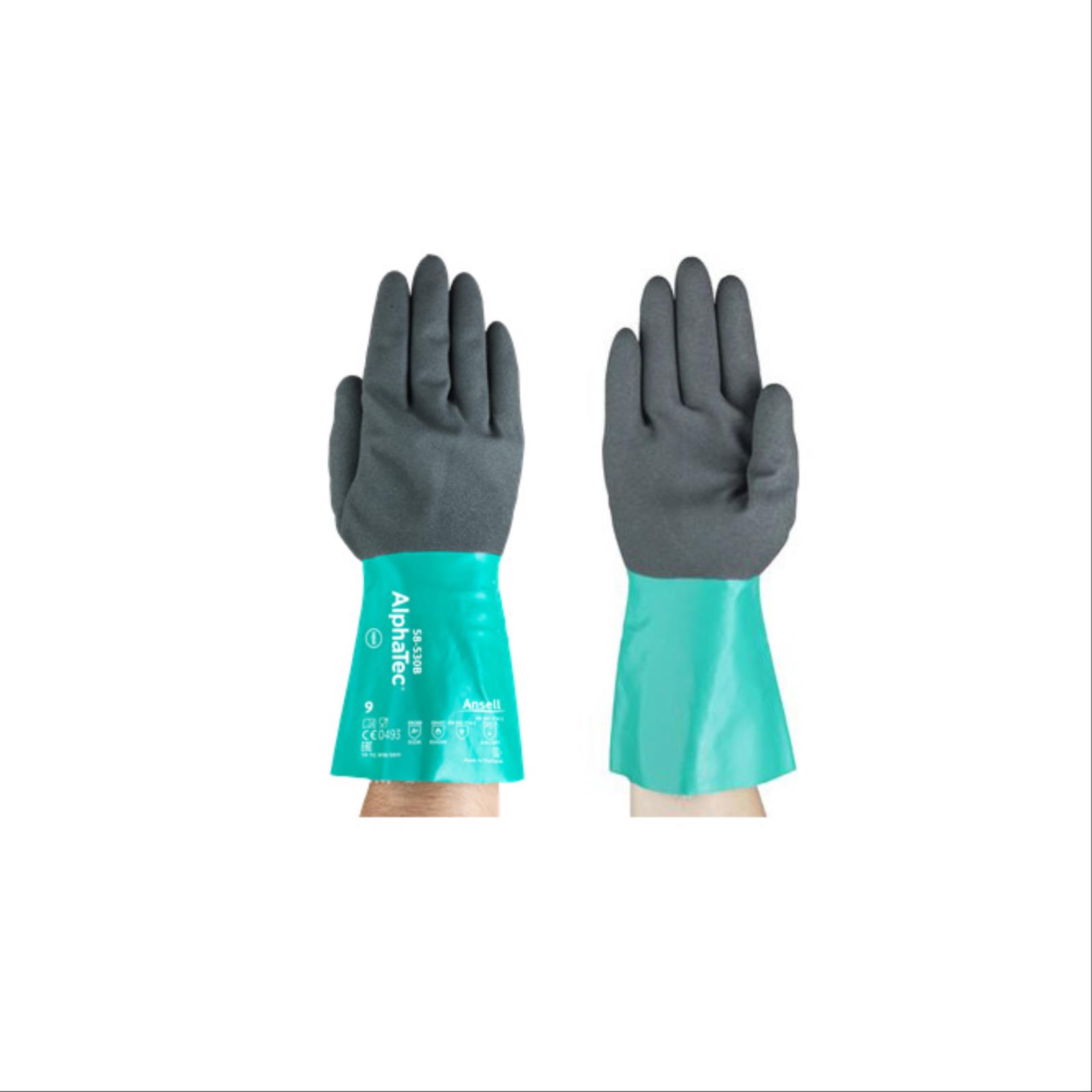 Safety Products Inc - AlphaTec® Nitrile Glove, 11", Gauntlet Cuff