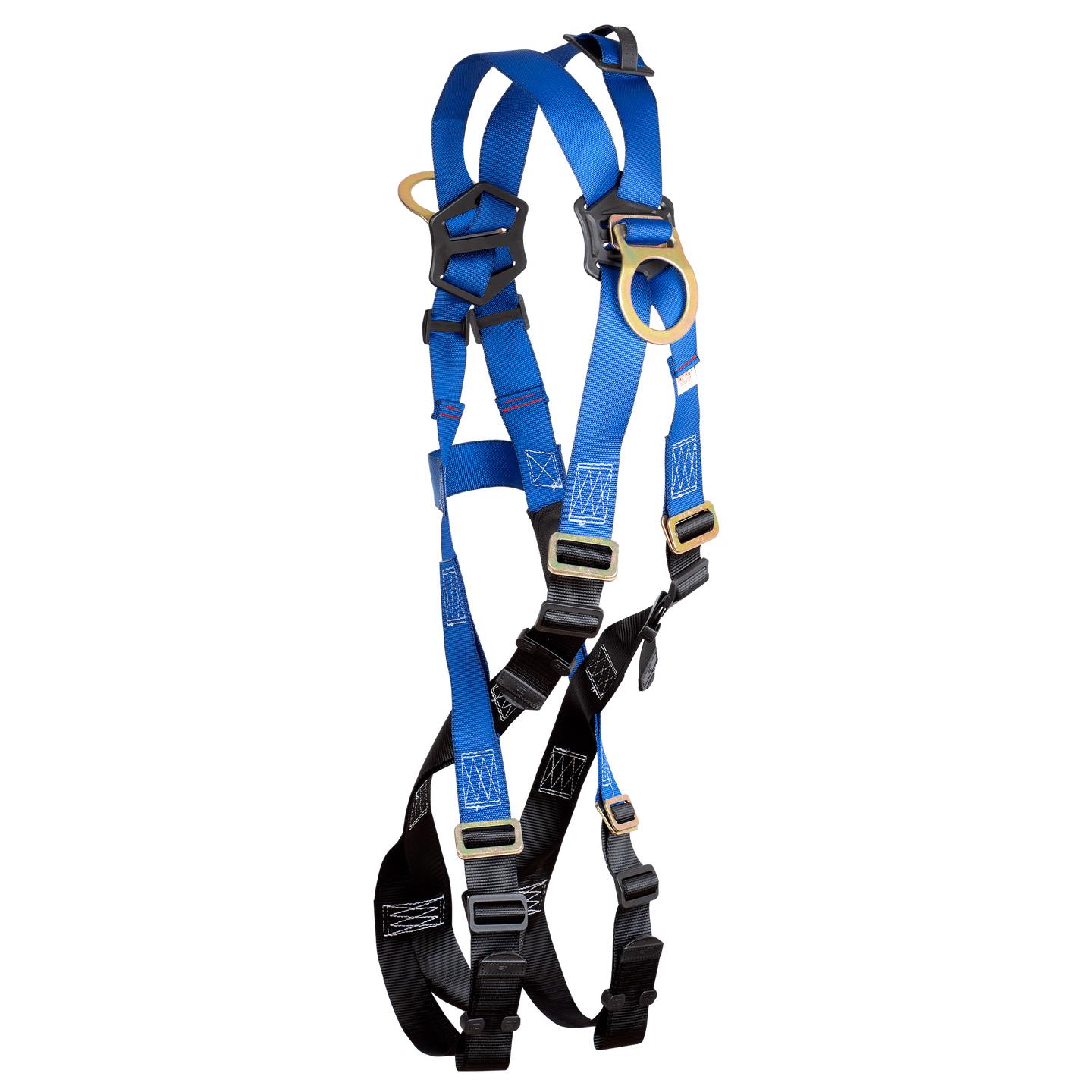Safety Products Inc - Contractor 2D Cross-Over Climbing Full Body Harness