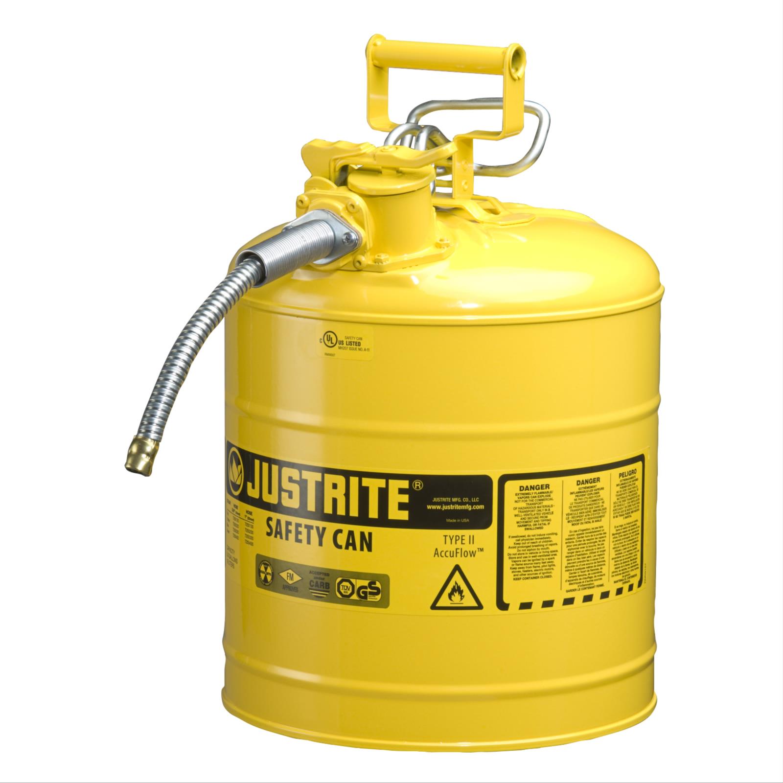 Safety Products Inc - Type II AccuFlow™ Diesel Safety Cans