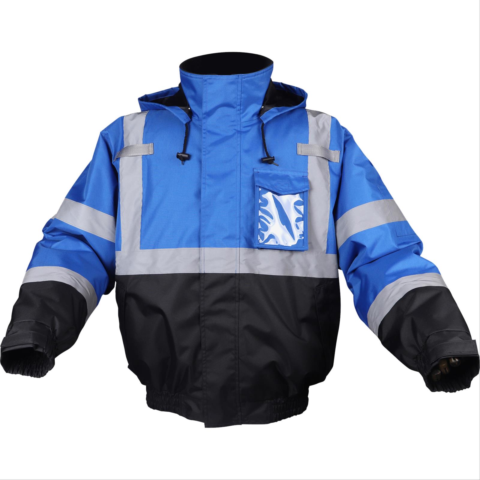 Safety Products Inc - Multi Color Waterproof Bomber Jacket with Black ...