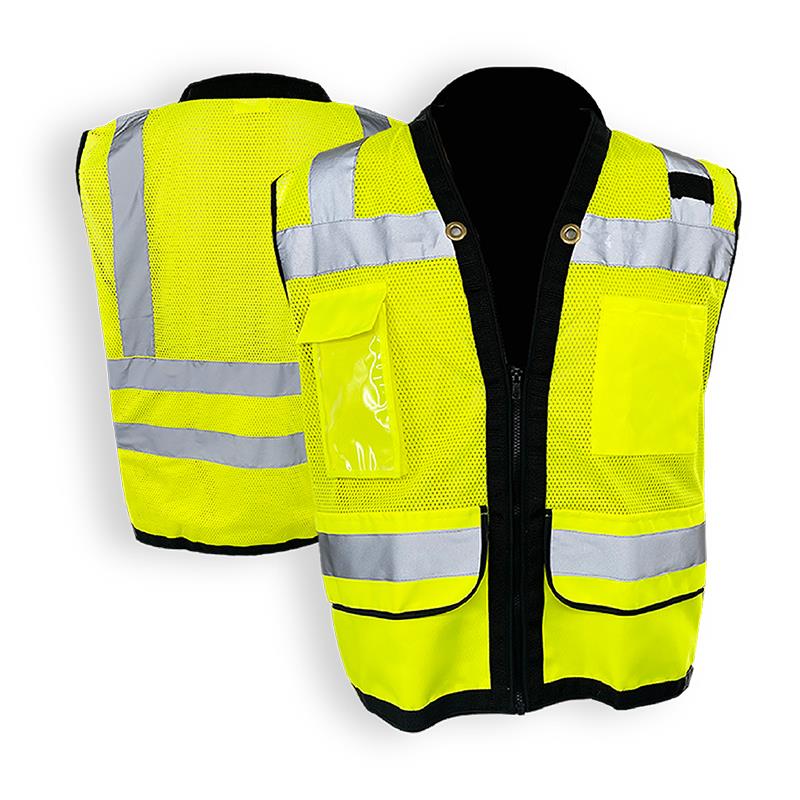 Safety Products Inc - X-CRASH 8V12G Heavy Duty Contractor Surveyor Vest ...