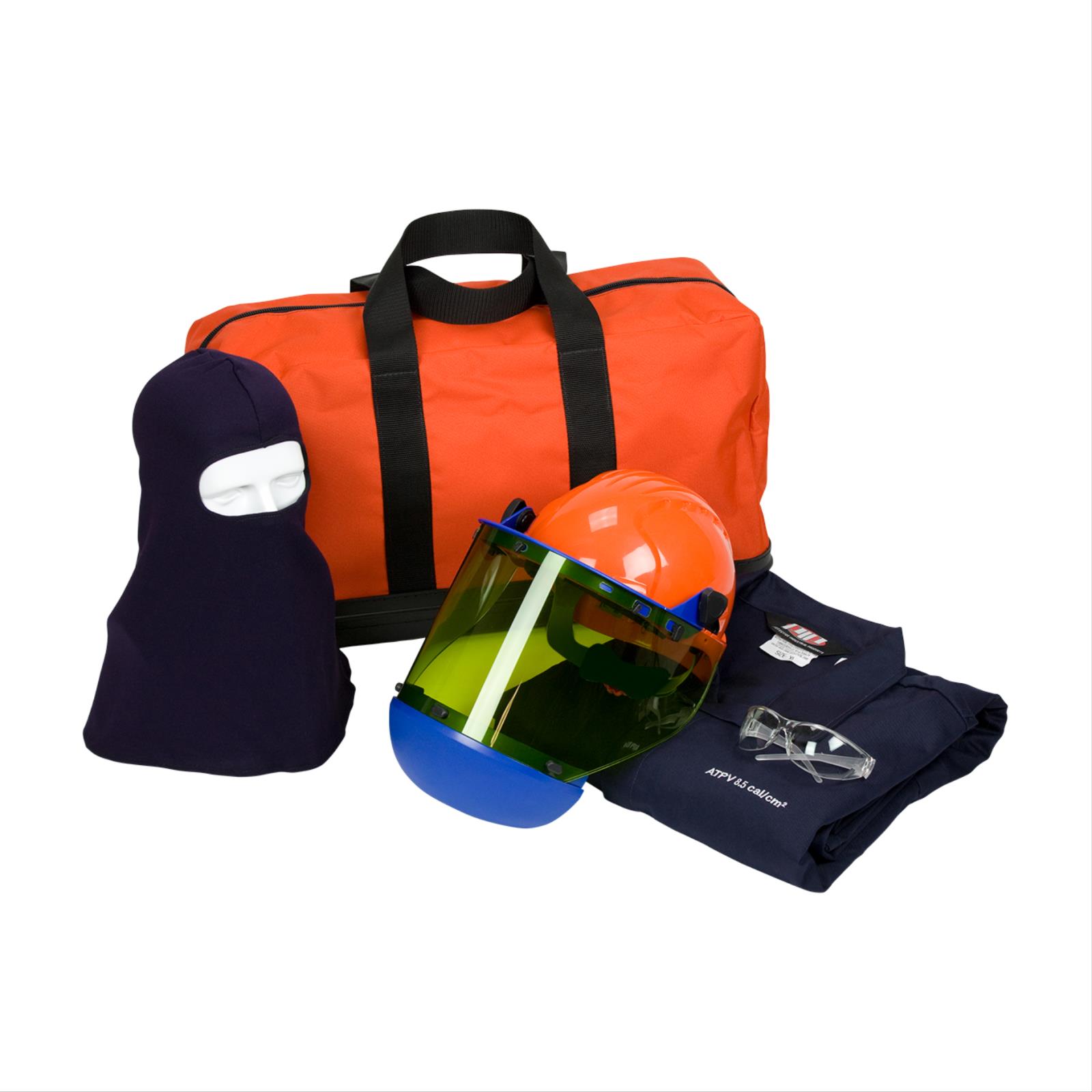 Safety Products Inc - PPE 2 AR/FR Dual Certified Kit, 12 Cal/Cm2