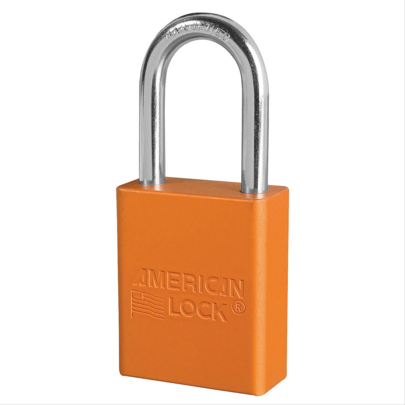 Safety Products Inc - Aluminum Lightweight Padlocks, 1.5" Wide Body and ...