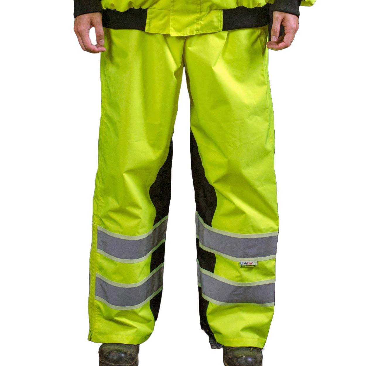 Safety Products Inc - Vizlite® DT, Rainsuit, Black Bottom Class 3 Type ...