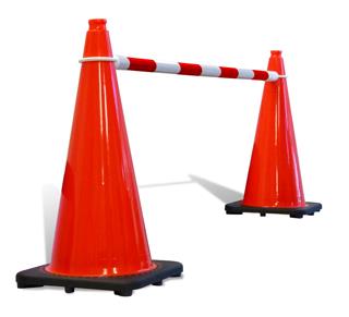 Safety Products Inc - Retractable Cone Bar, Multicolor