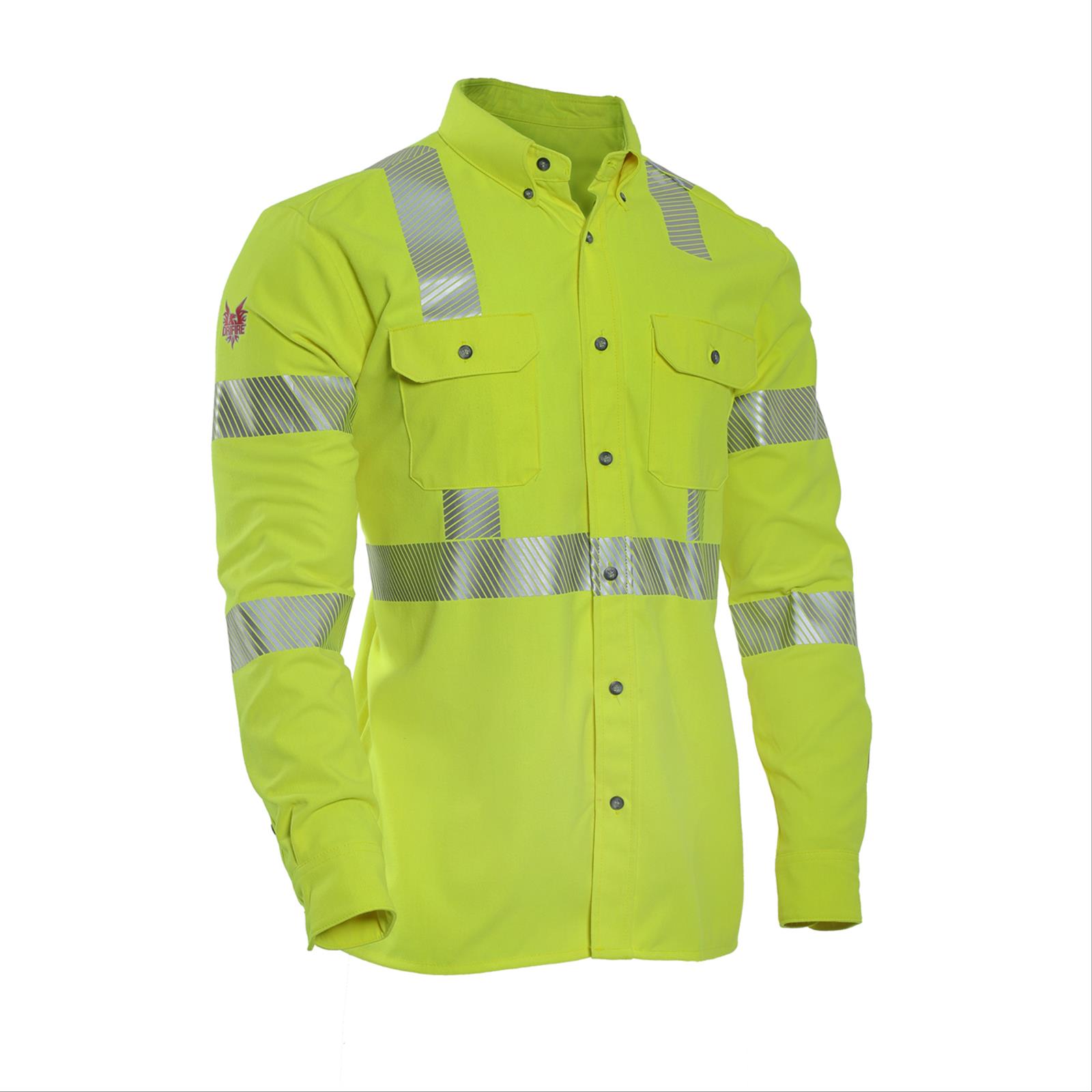 Safety Products Inc - DRIFIRE® Hi-Vis Utility Shirt, Flame Resistant ...