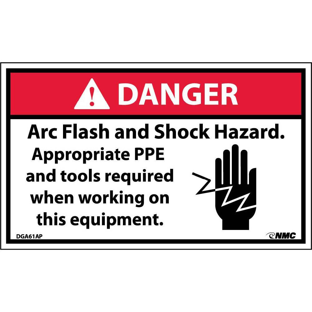 Safety Products Inc - Arc Flash / Arc Flash and Shock Danger Labels