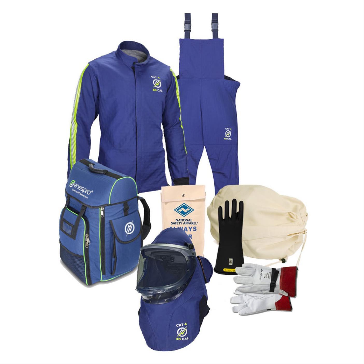 Safety Products Inc - 40 Cal Enespro® Apex Arc Flash Kit with Fan Hood