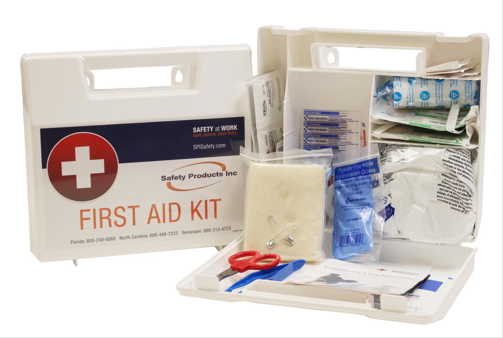 Safety Products Inc - 10 Person Bulk First Aid Kit
