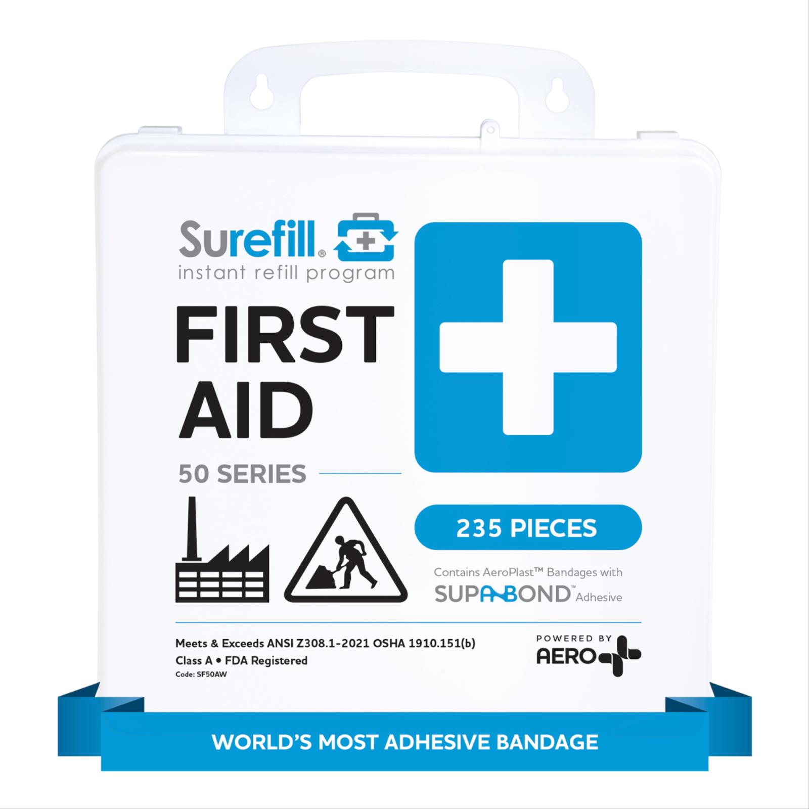 Safety Products Inc - Surefill® 50 Series ANSI A First Aid Kit ...