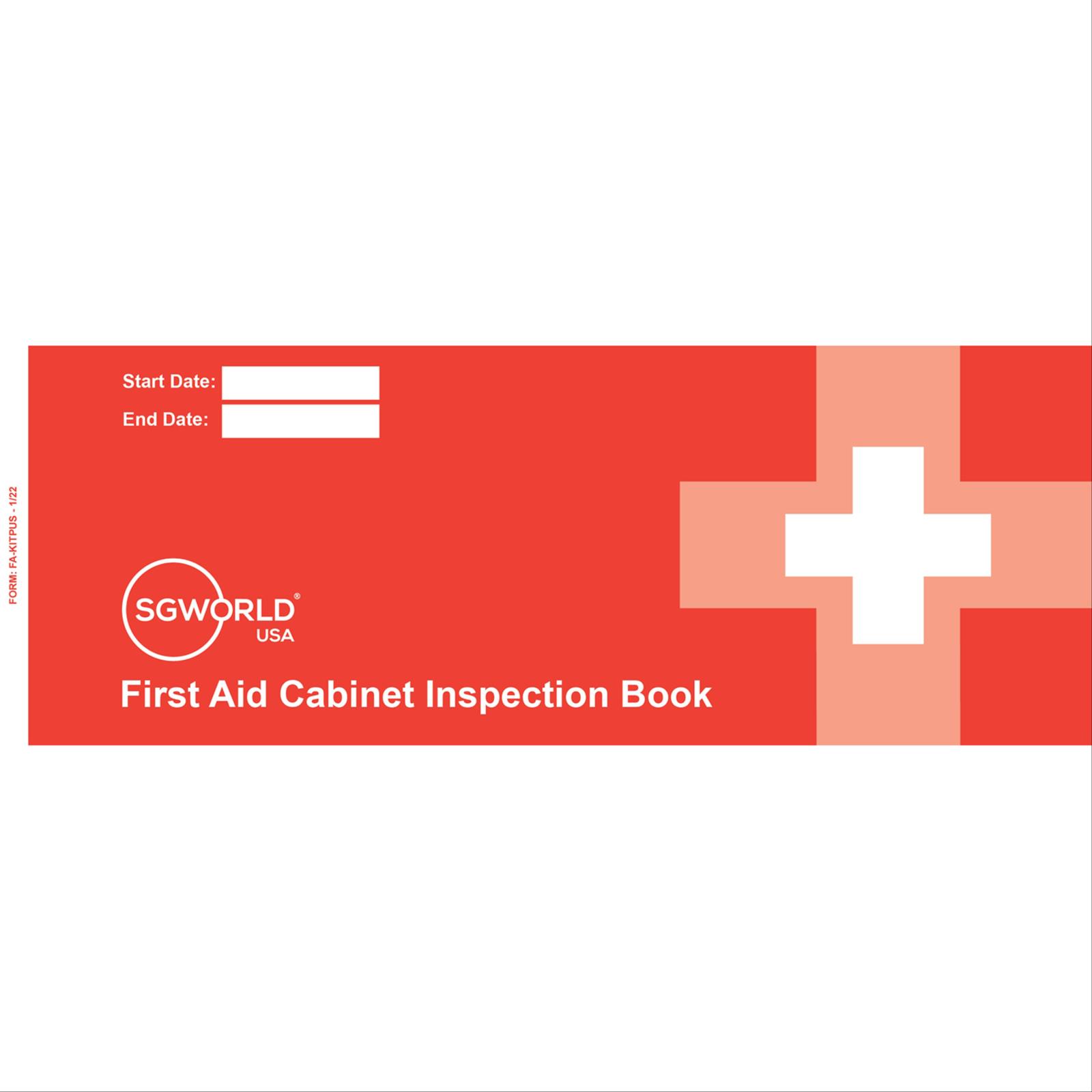 Safety Products Inc - First Aid Kit Inspection Checklist Solution