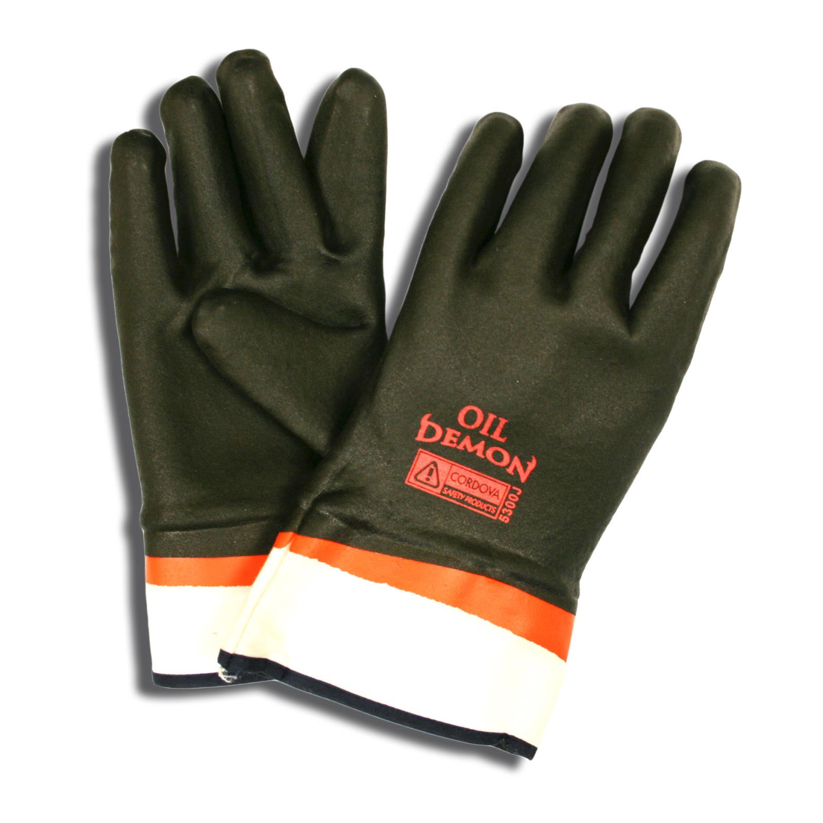 Safety Products Inc - OIL DEMON™ Supported PVC Gloves