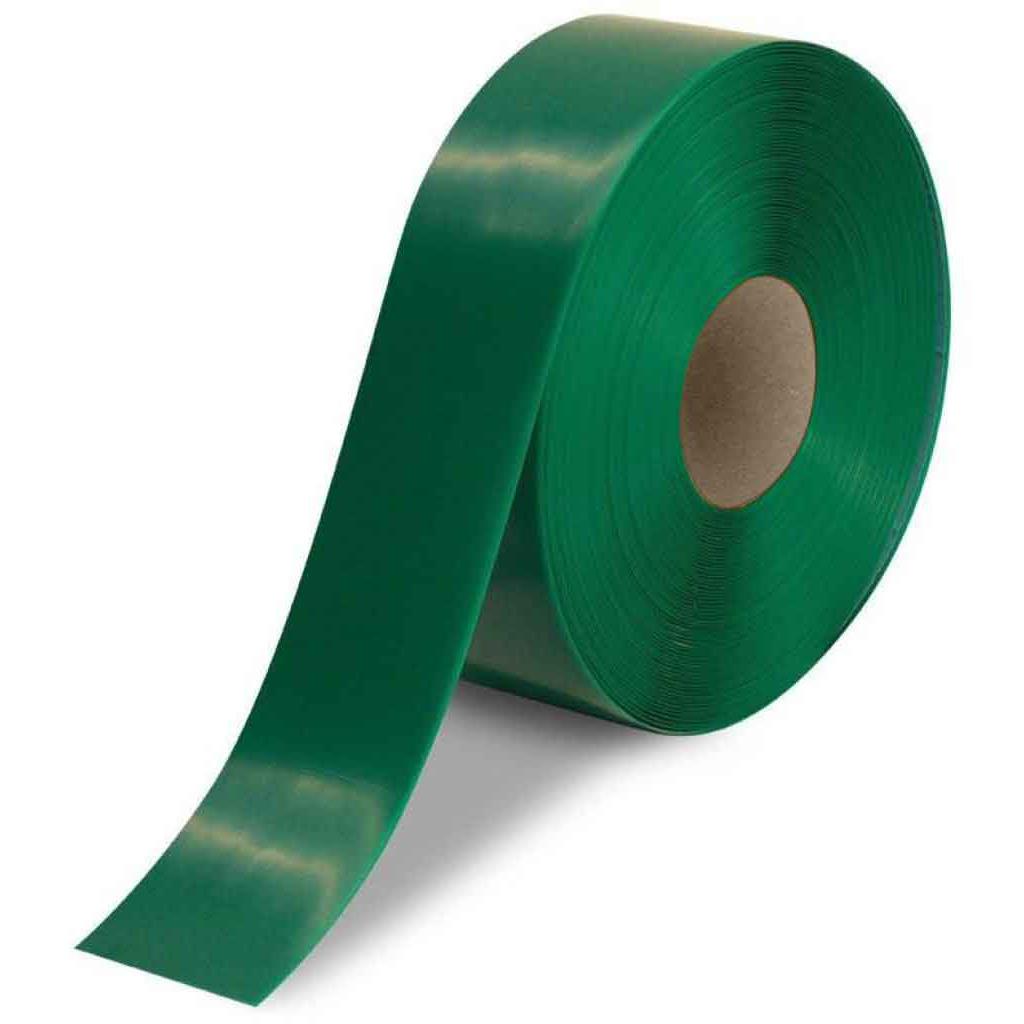 Safety Products Inc - Heavy-Duty PVC Floor Tape, 50 mil, 3" x 100'
