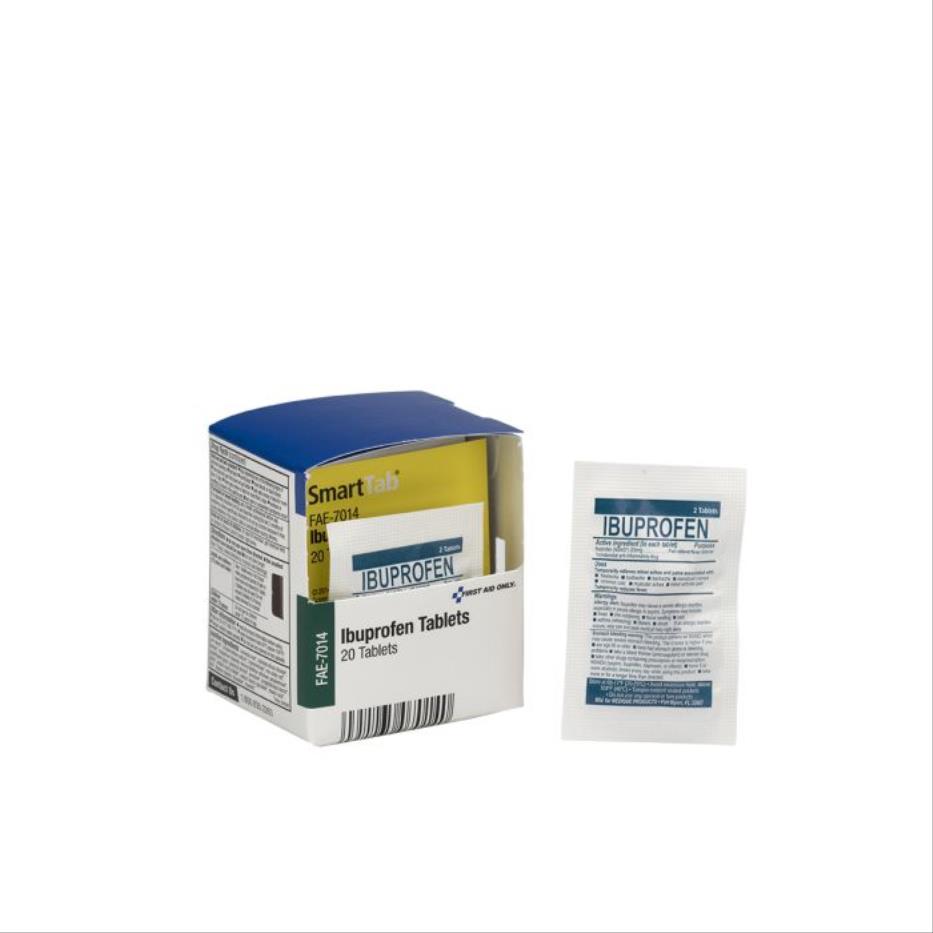 Safety Products Inc - IBUPROFEN REFILL TABLETS 2/PK, 20/BX, EXTRA ...