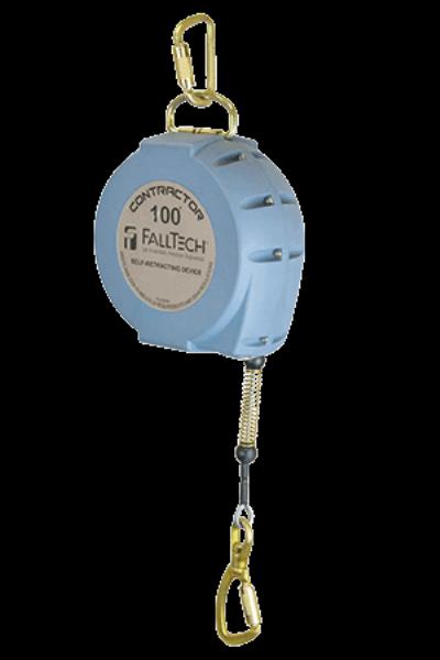 Safety Products Inc - 100' CONTRACTOR SRL SWIVEL SELF LOCKING CARABINER