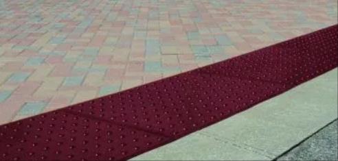 Safety Products Inc - ULTRA ADA PADS 2X4 BRICK RED W/ ANCHORS ...