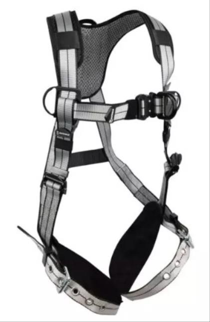Safety Products Inc - SZ M PRO+ SLATE FULL BODY HARNESS WITH FRONT ALUM ...