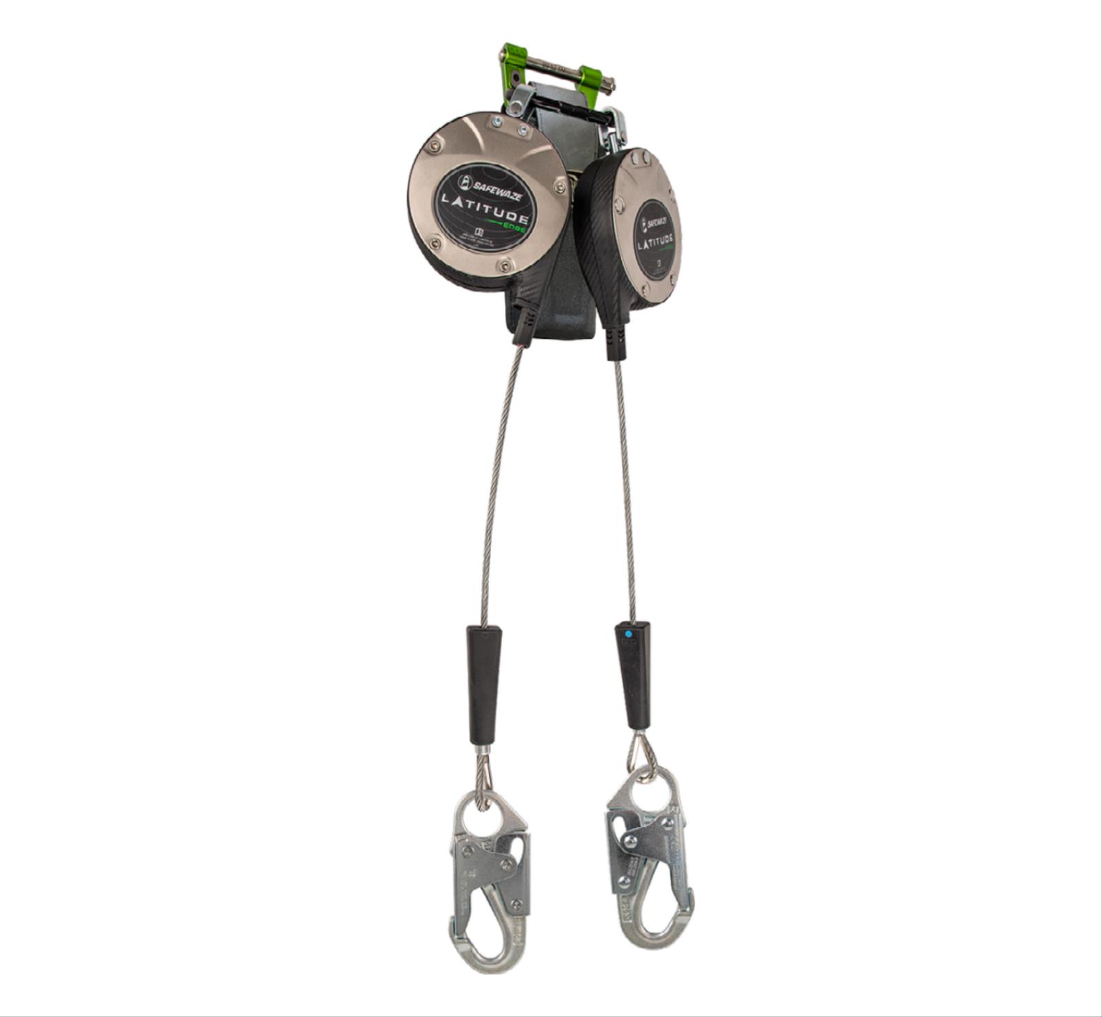 Safety Products Inc - 8' LATITUDE EDGE DUAL LEG SRL 7/32" GALV CABLE ...