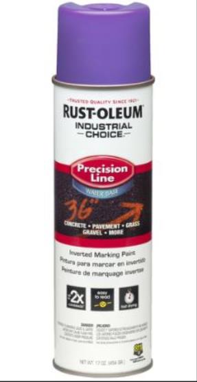 Safety Products Inc - PURPLE,WATER-BASE 17OZ. MARKING PAINT 12/CS