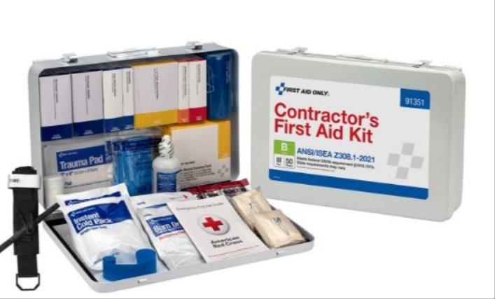 Safety Products Inc - 50 PERSON ANSI B CONTRACTOR FIRST AID KIT ANSI ...