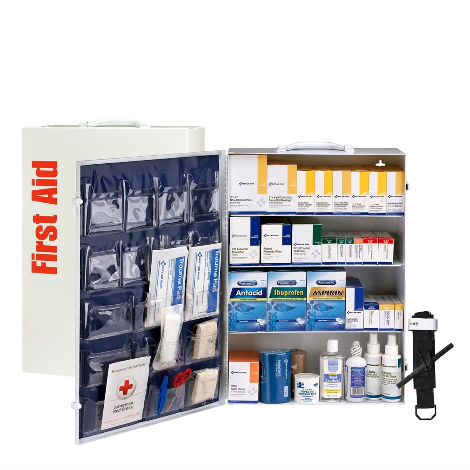 Safety Products Inc - 150 PERSON ANSI B 4 SHELF FIRST AID STATION