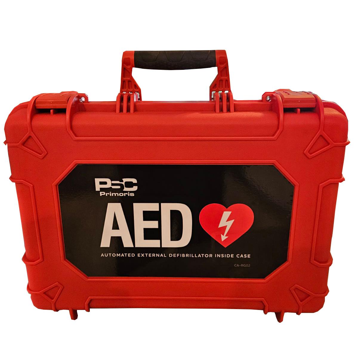 Safety Products Inc - COMPLETE RUGGED HARD CASE W/ LP CR2 AED & PREP KIT