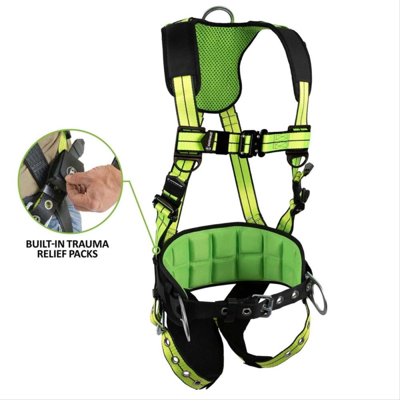 Safety Products Inc - M PRO+ CONSTRUCTION HARNESS 3D QC CHEST TB LEGS ...