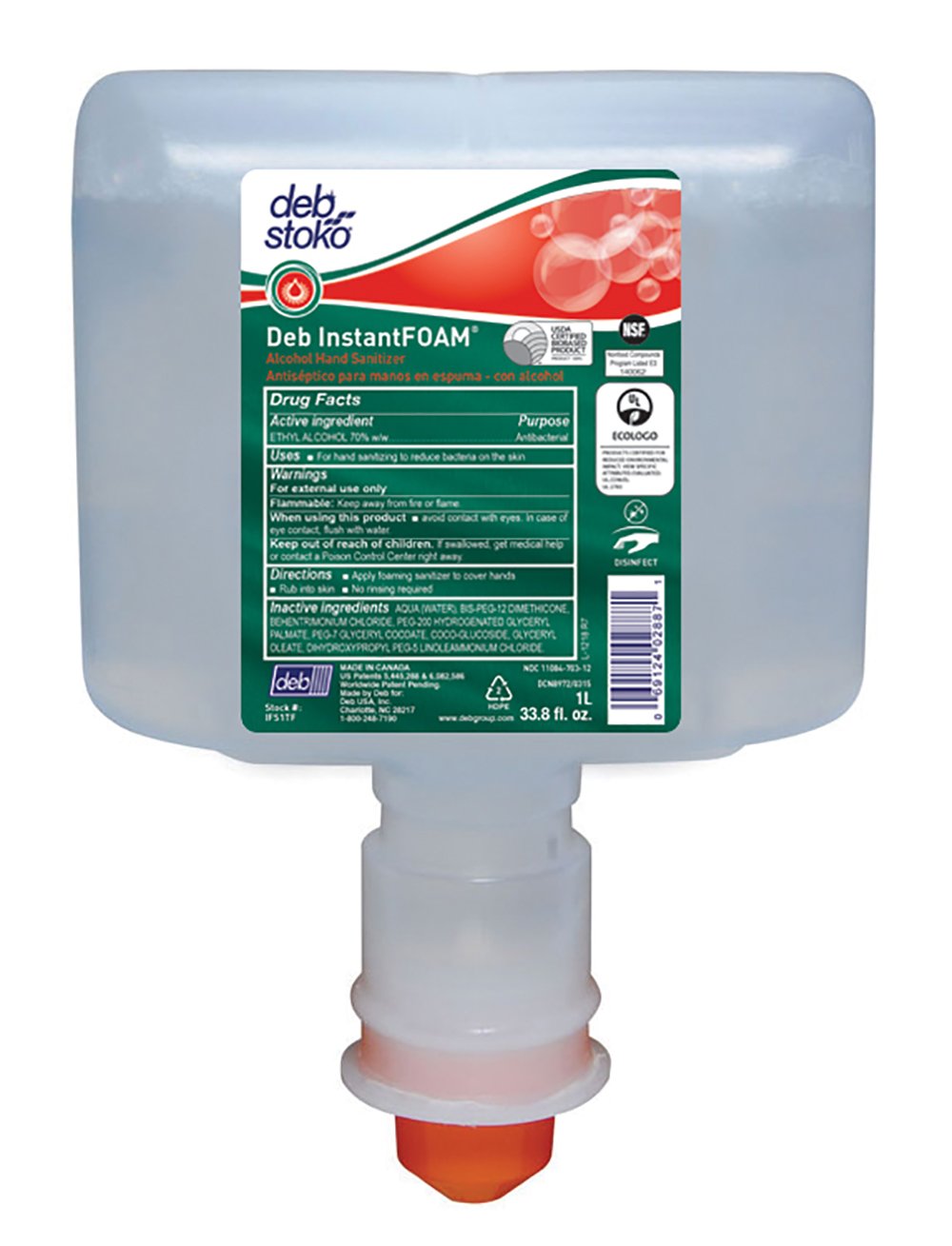 Safety Products Inc - InstantFOAM® Alcohol-Based Hand Sanitizer