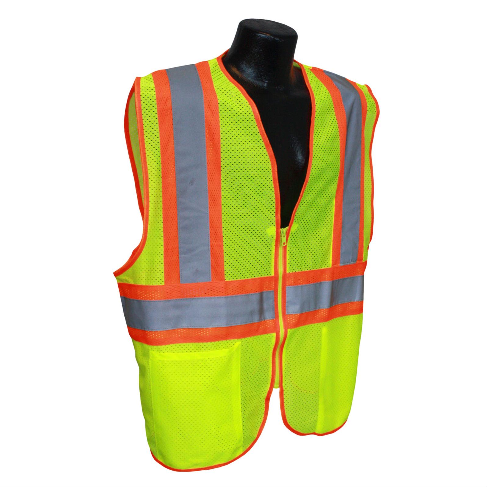 Safety Products Inc - Radwear™ Lightweight Two-Tone Safety Vest, Class ...