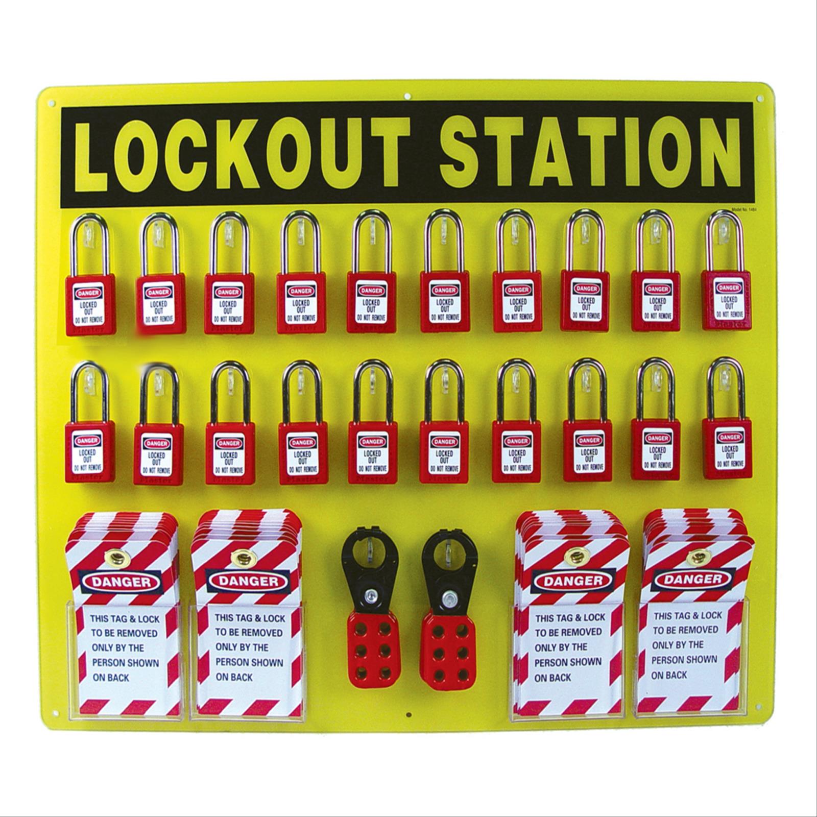 Safety Products Inc - Equipped Lockout Stations