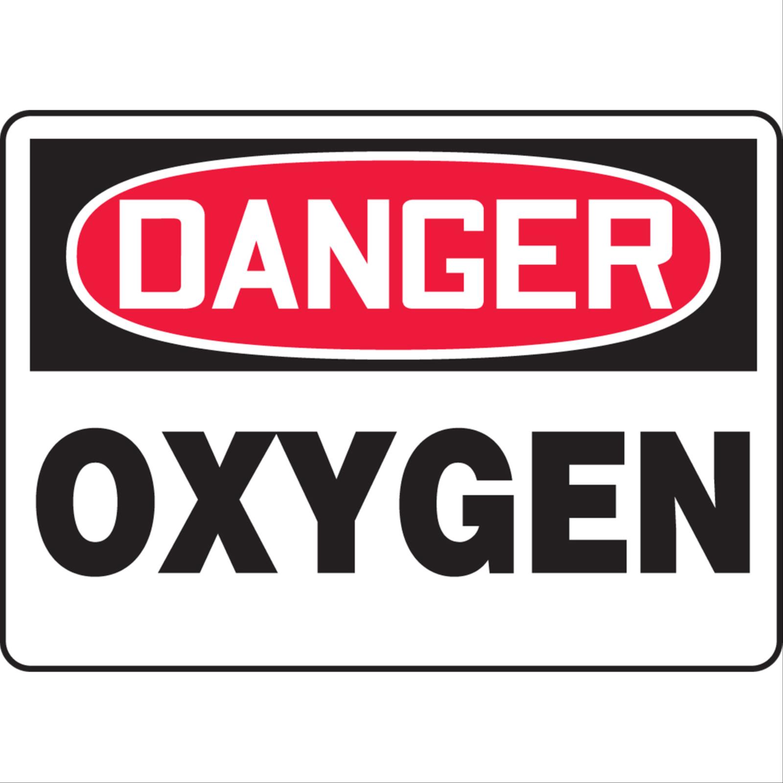 Safety Products Inc - Danger Oxygen Signs
