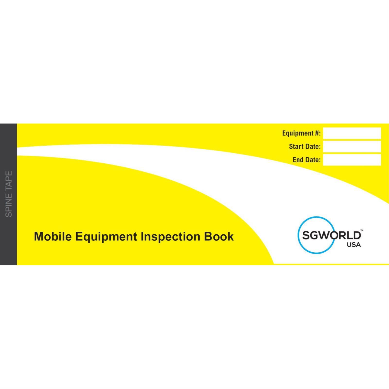 Safety Products Inc - Mobile Equipment Inspection Checklist Solution