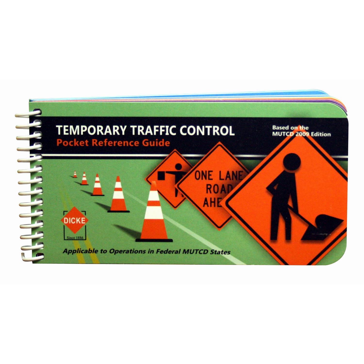 Safety Products Inc Temporary Traffic Control Pocket Reference Guide