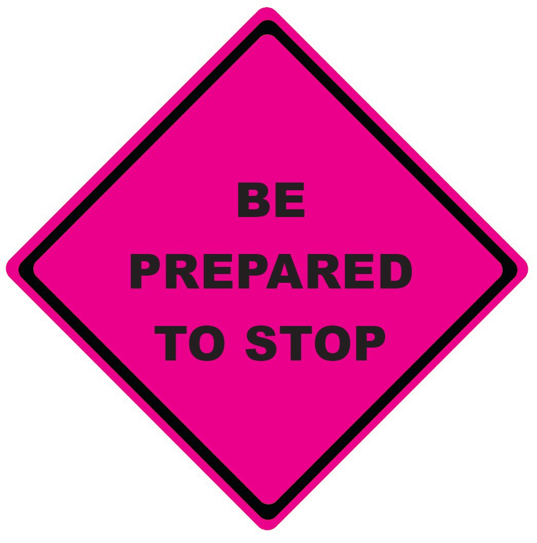 Safety Products Inc - Fluorescent Pink Incident Management Signs