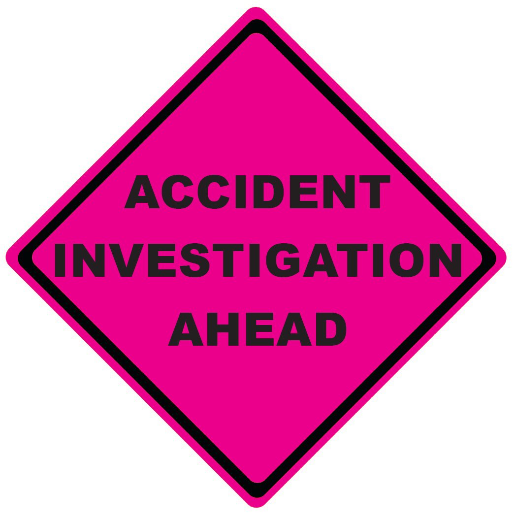 Safety Products Inc - Fluorescent Pink Incident Management Signs