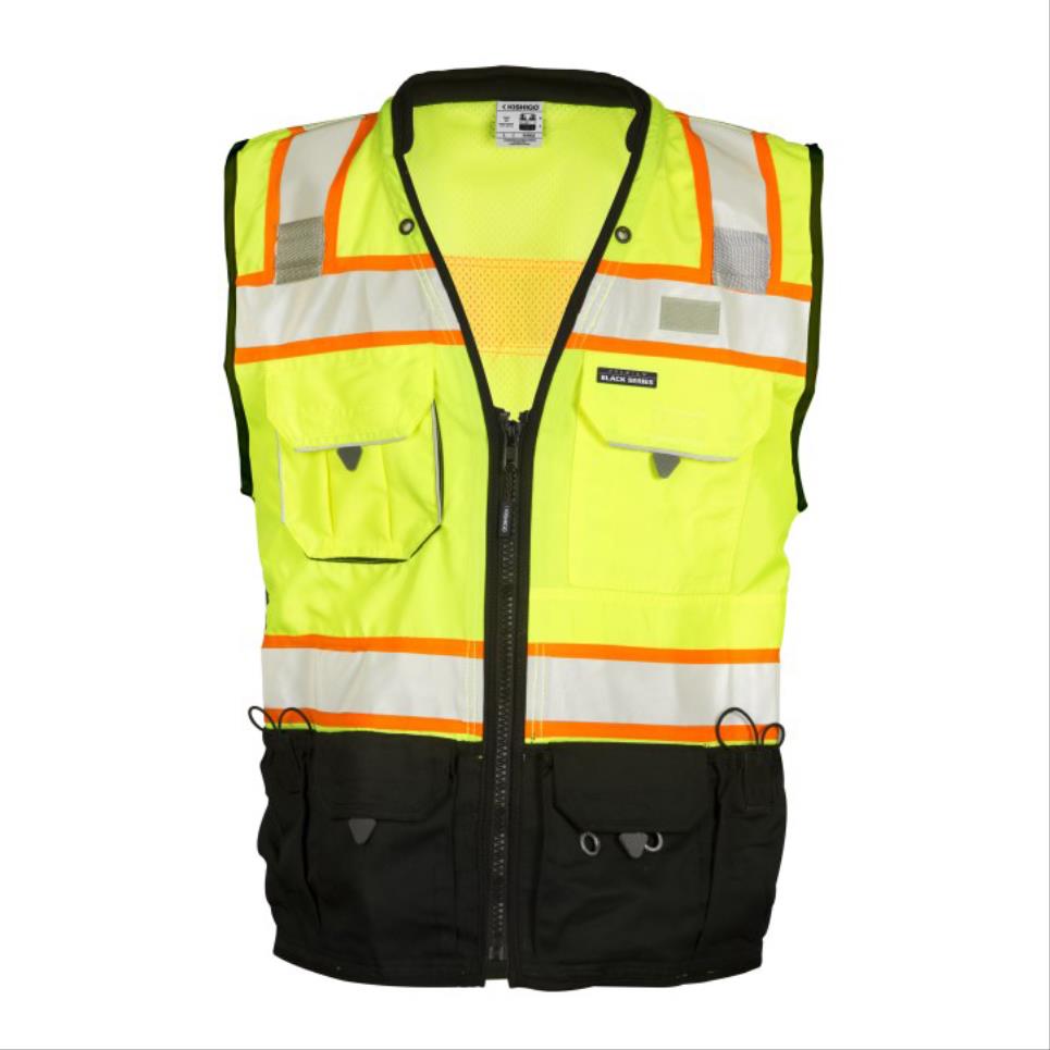 Safety Products Inc - Premium Black Series® Surveyor's Vest, Class 2 ...