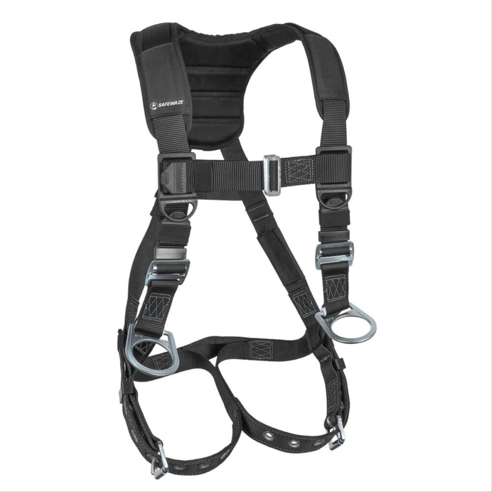 Safety Products Inc - Heavyweight Full Body Harness, 3D, MB Chest, TB ...