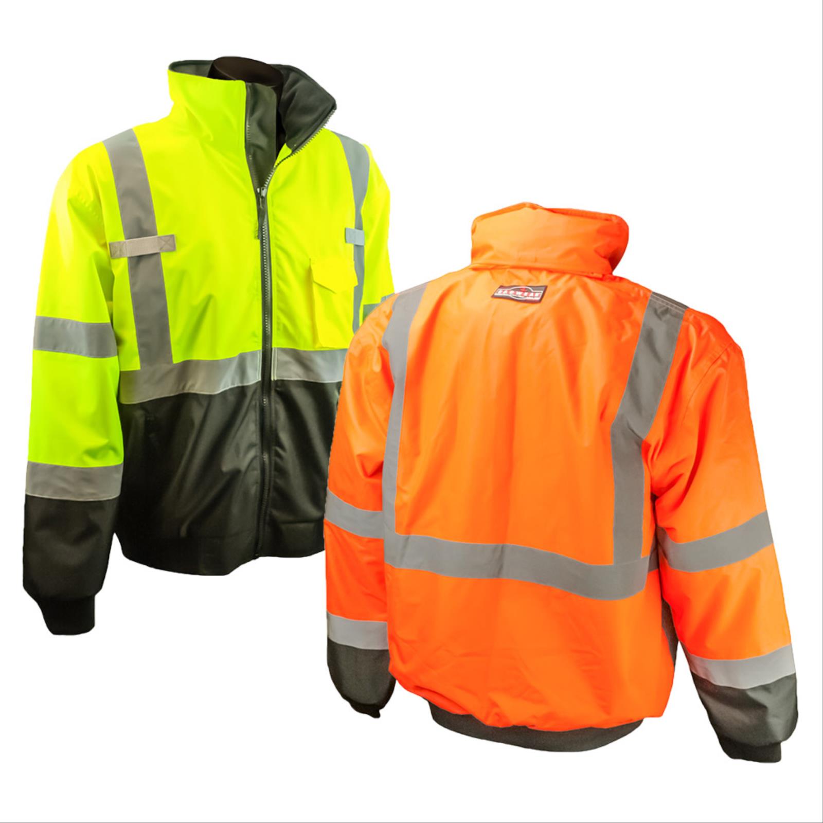 Safety Products Inc - Radwear™ Two-in-One, Hi-Viz Black Bottom Bomber ...