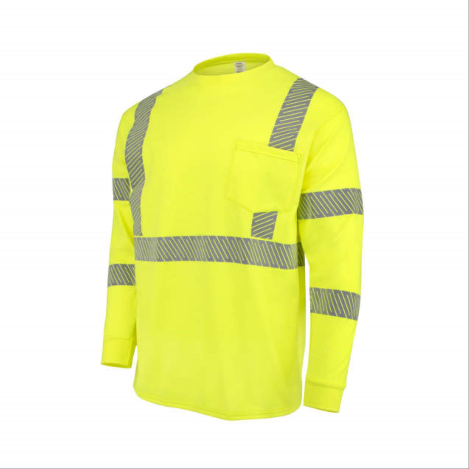 Safety Products Inc - Radwear™ Hi-Viz Long Sleeve T-Shirt, Flame ...