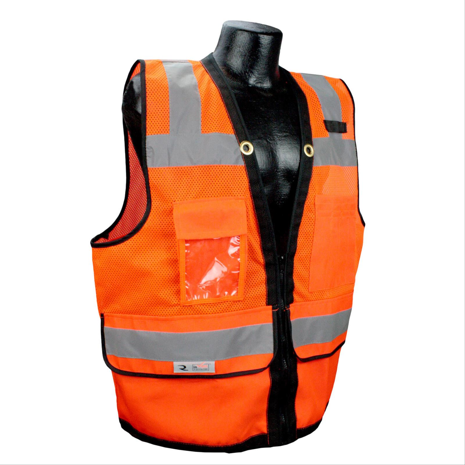 Safety Products Inc - Radwear™ SV59Z Heavy Duty Surveyor Safety Vest ...