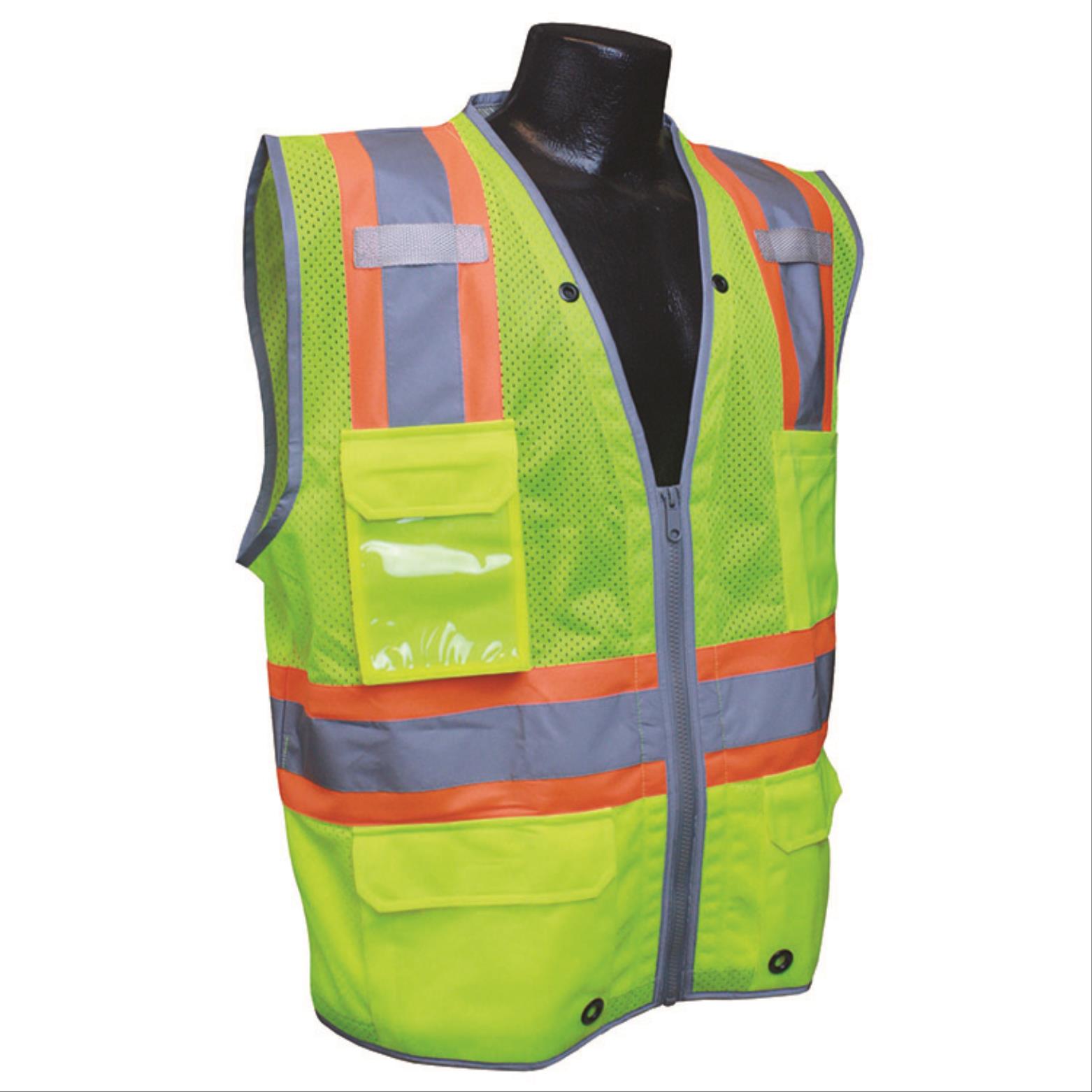 Safety Products Inc - Radwear™ Heavy Duty Two-Tone Surveyors Vest ...