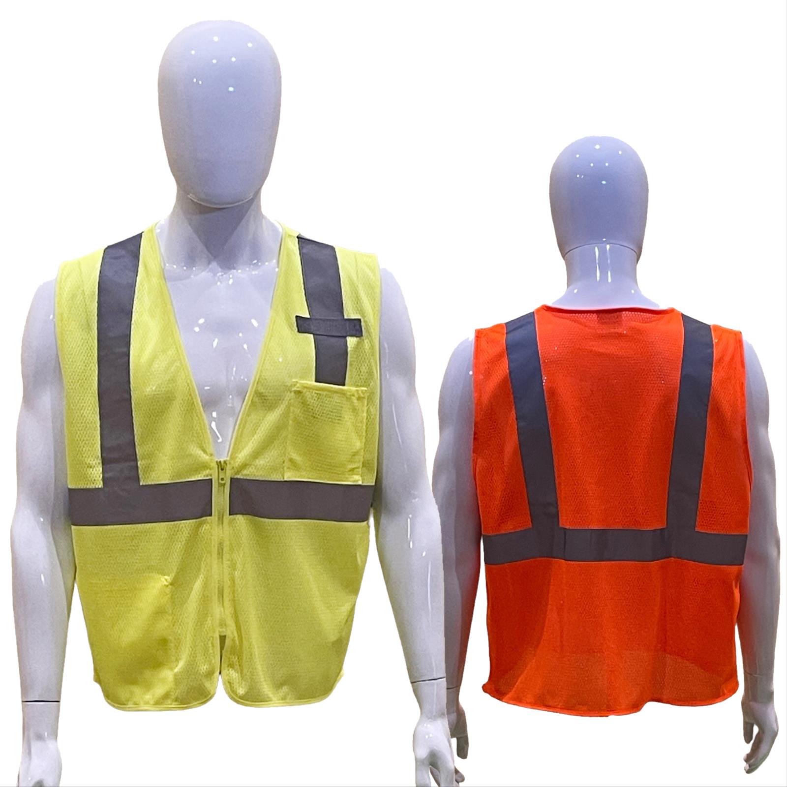Safety Products Inc - Economy Vest, Zipper, Class 2 Type R
